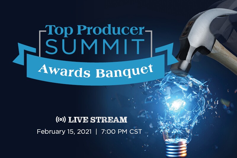 Watch the 2021 Top Producer Awards Banquet Live - AgWeb